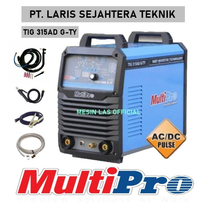 Jual Mesin Las Multipro TIG 315 AD G-TY Digital Trafo Las Argon AC-DC ...
