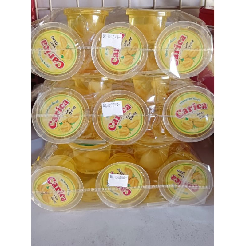 Jual MINUMAN BUAH CARICA ASLI SEGAR DINGIN LEBIH NIKMAT KHAS DIENG ISI ...