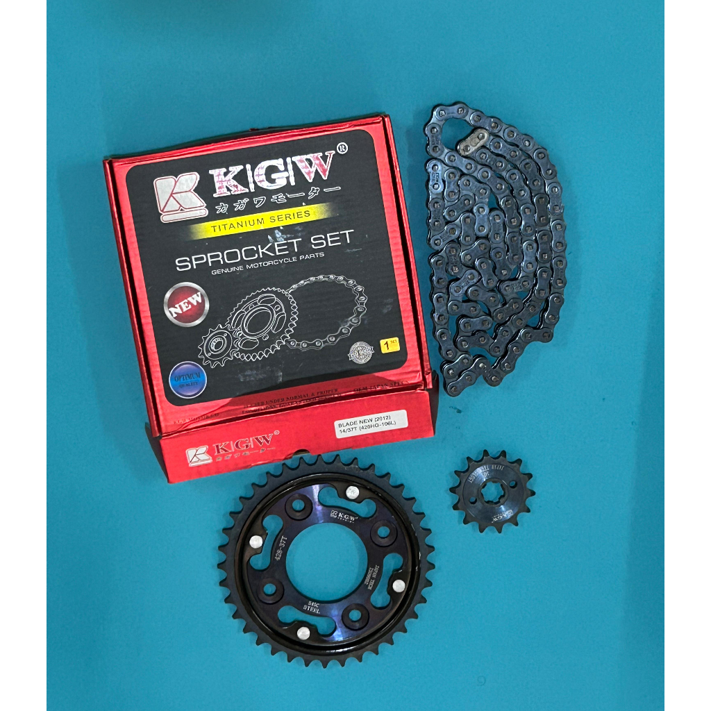 Jual Gear Paket Blade New (2012) 14/37T(428H-106L) (KGW) | Shopee Indonesia