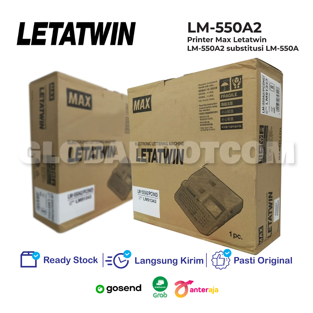 Jual PRINTER LABEL TUBING LETATWIN MAX LM550A | Shopee Indonesia