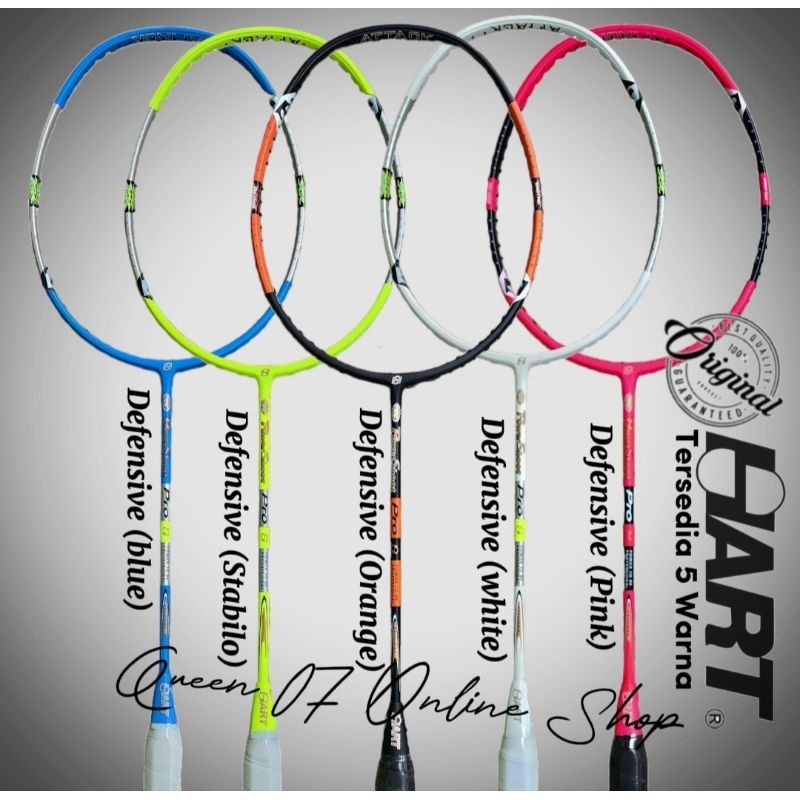 Jual Raket Badminton Hart Power Shoot Pro 30Ibs 100% Original | Shopee ...