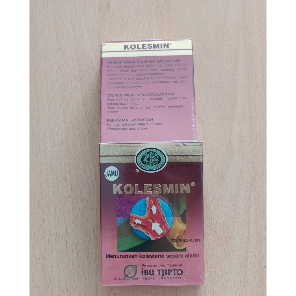 Jual KOLESMIN PIL - JAMU TRADISIONAL IBU TJIPTO | Shopee Indonesia