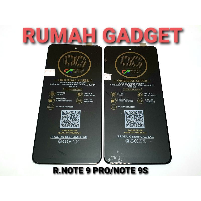 Jual LCD REDMI NOTE 9 PRO/REDMI NOTE 9S FULLSET TOUCHSCREEN | Shopee ...