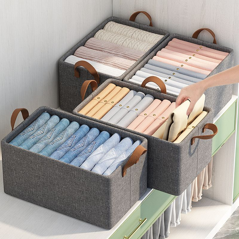 Jual 【antibakteri】 Kation Storage Box Pakaian Lipat Kotak penyimpanan ...