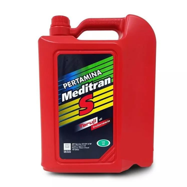 Jual Oli Pertamina Meditran S 10 Liter SAE-40 Mesin Diesel Solar Galon SAE40 S40 40 | Shopee ...