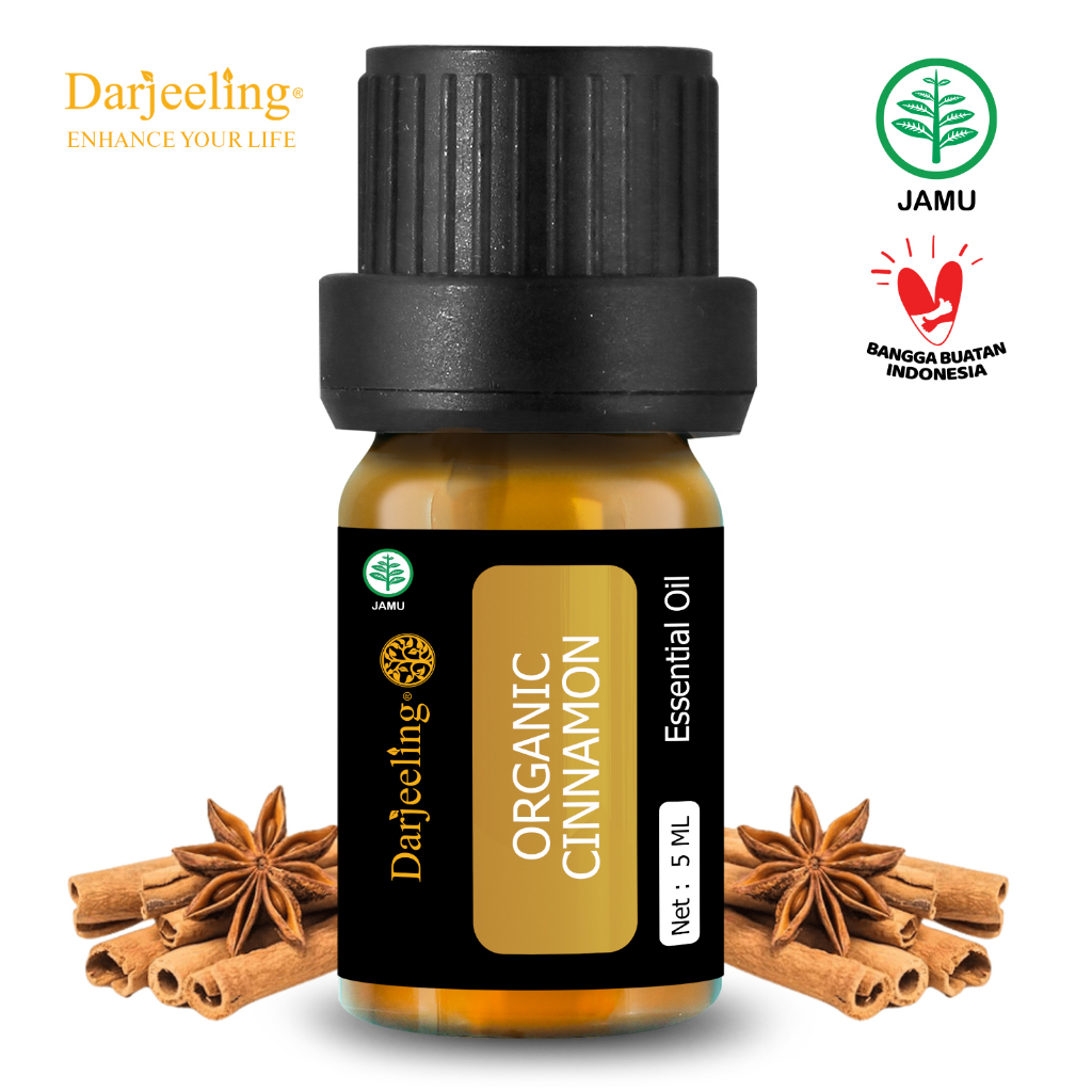 Jual Darjeeling Organic Cinnamon Bark Essential Oil Minyak Kayu Manis 100% Alami | Shopee Indonesia