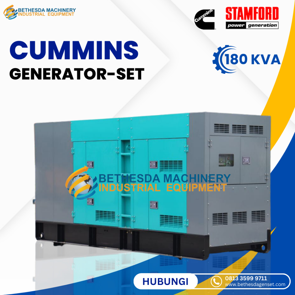 Jual Mesin Diesel Genset Cummins 180 Kva | Shopee Indonesia
