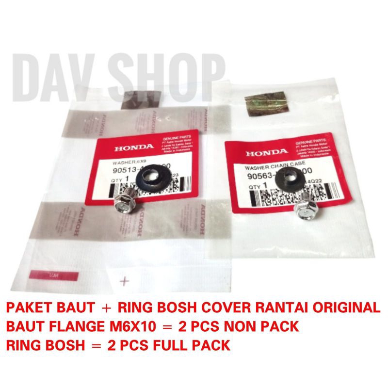 Jual PAKET BAUT+RING BOSH KETENGKAS/TUTUP RANTAI SUPRA X LAMA XX V SUPRA FIT LAMA 100 FIT NEW ...