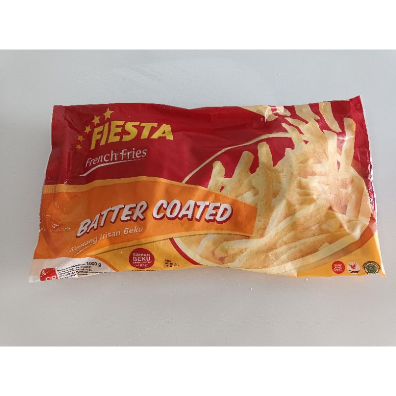 Jual FIESTA KENTANG SHOESTRING,CRINKLE, BATTER COATED@ 2 KG & 1KG ...