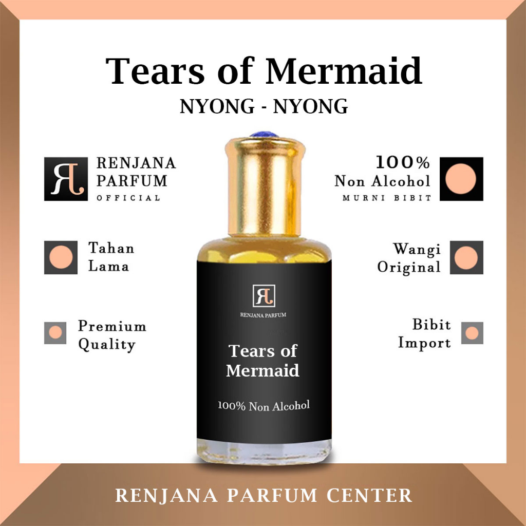 Jual Parfum Minyak Wangi TEARS OF MERMAID Nyong Nyong - Non Alkohol ...