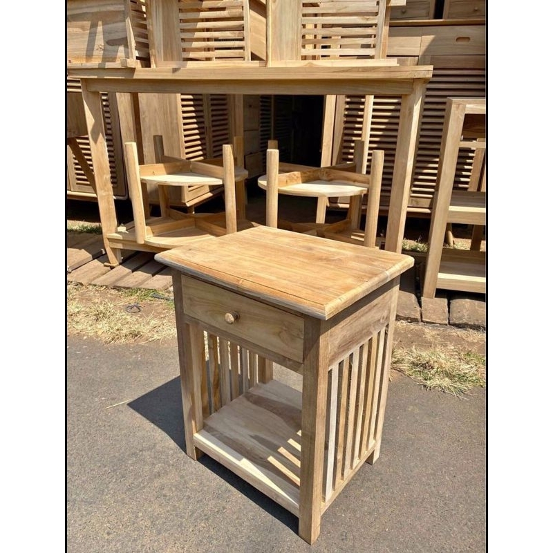 Jual Meja Dispenser Kayu Jati | Shopee Indonesia