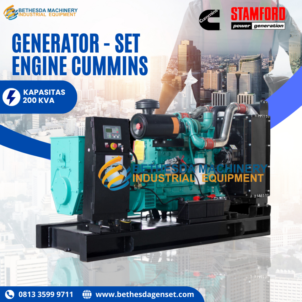 Jual Mesin Diesel Genset Cummins 200 kVA | Shopee Indonesia