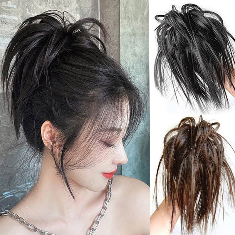 Jual RSW PONI PONY TAIL PONITAIL WANITA KOREA SANGGUL 01 MESSY MODEL ...