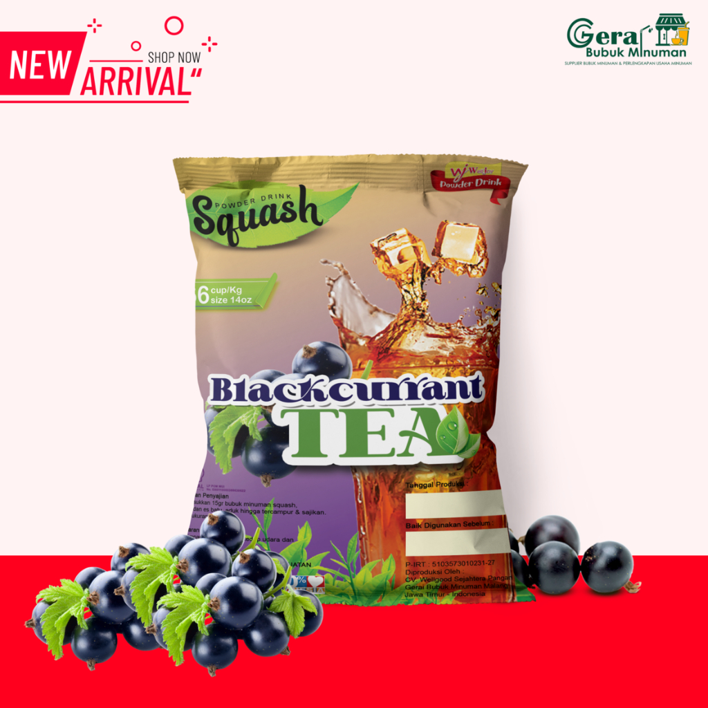 Jual LEMON TEA - Bubuk Minuman Teh Rasa Buah - SQUASH TEA - 1KG ...
