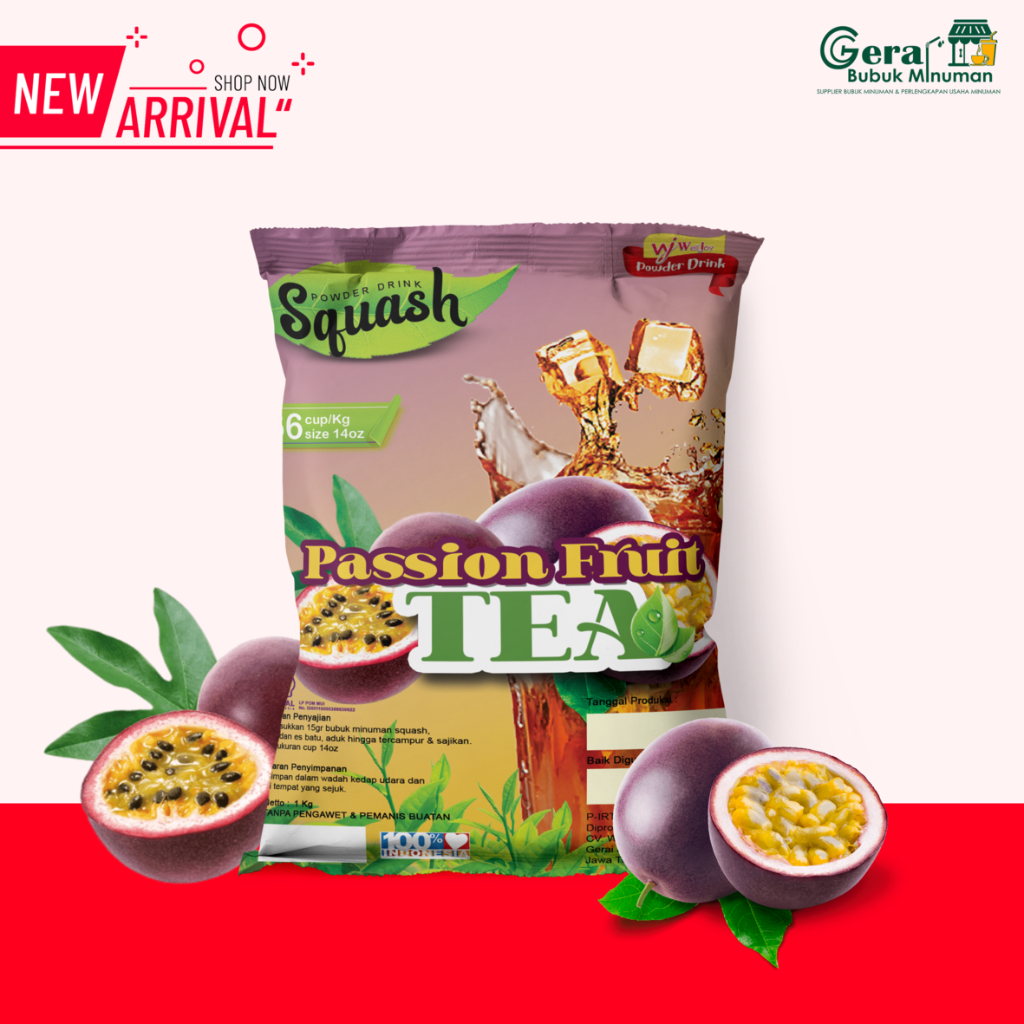 Jual LEMON TEA - Bubuk Minuman Teh Rasa Buah - SQUASH TEA - 500gr ...