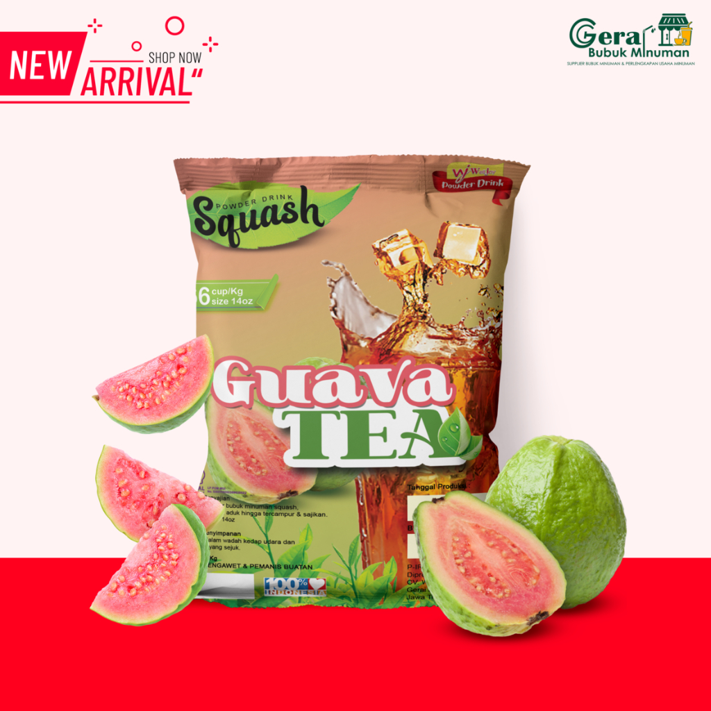 Jual LEMON TEA - Bubuk Minuman Teh Rasa Buah - SQUASH TEA - 500gr ...