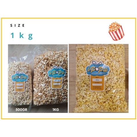 Jual Popcorn Bioskop 1 kg Popcorn Cinema Popcorn CGV / I POP U Premium ...