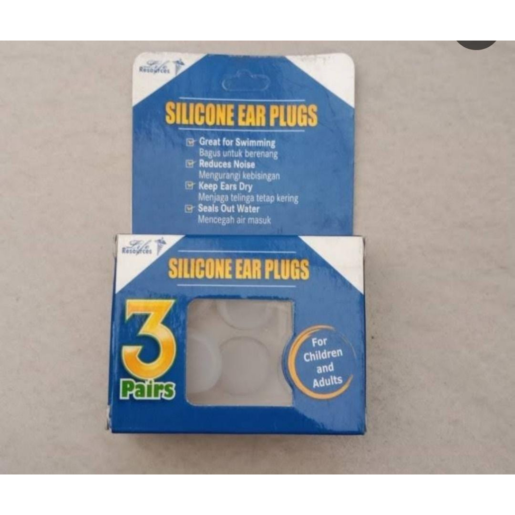 Jual LIFE RESOURCES - Silicone Ear Plug | Penutup Pelindung Telinga isi ...