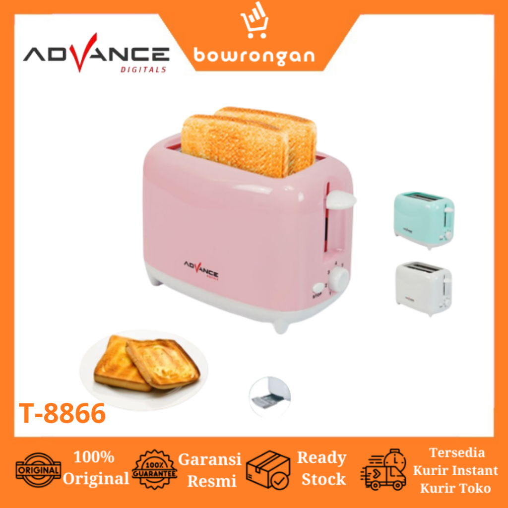 Jual ADVANCE T-8866 Toaster Pangganan Roti T8866 T 8866 | Shopee Indonesia