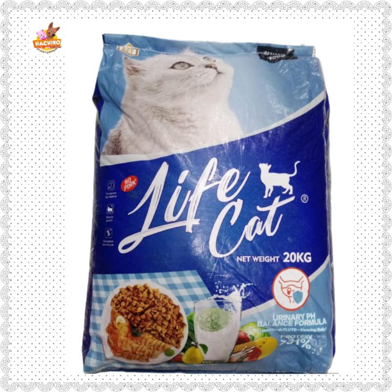Jual Life Cat Dry 20kg/Makanan Kucing Kering | Shopee Indonesia