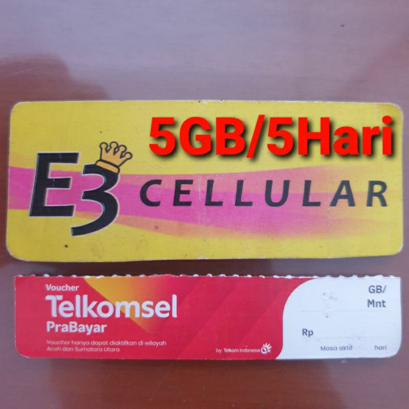 Jual Voucher Internet TELKOMSEL 5GB (5Hari) | Shopee Indonesia