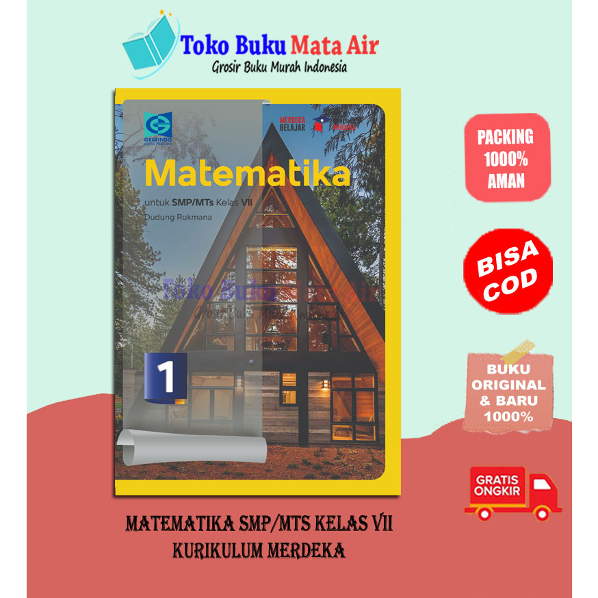 Jual BEST SELLER MATEMATIKA SMP/MTS KELAS 7 8 9 KURIKULUM MERDEKA - DUDUNG R. GRAFINDO | Shopee ...