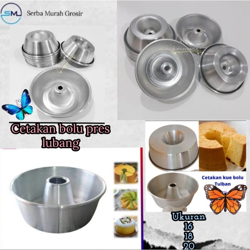 Jual loyang bolu/loyang tulban/loyang bolu bulat/baking pan/bolu pres ...