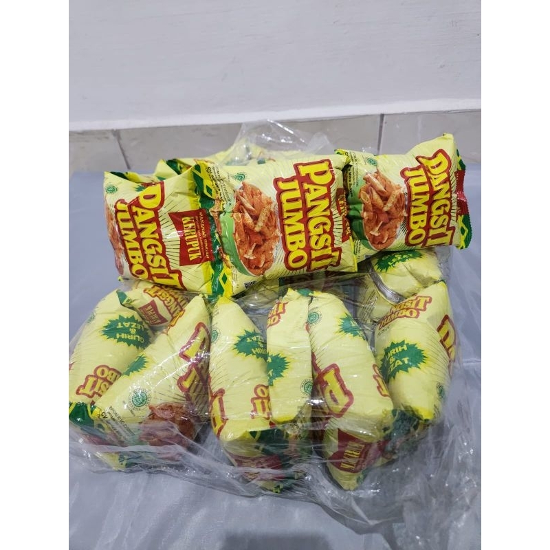 Jual snack makanan ringan krupuk pangsit jumbo isi 10pcs | Shopee Indonesia