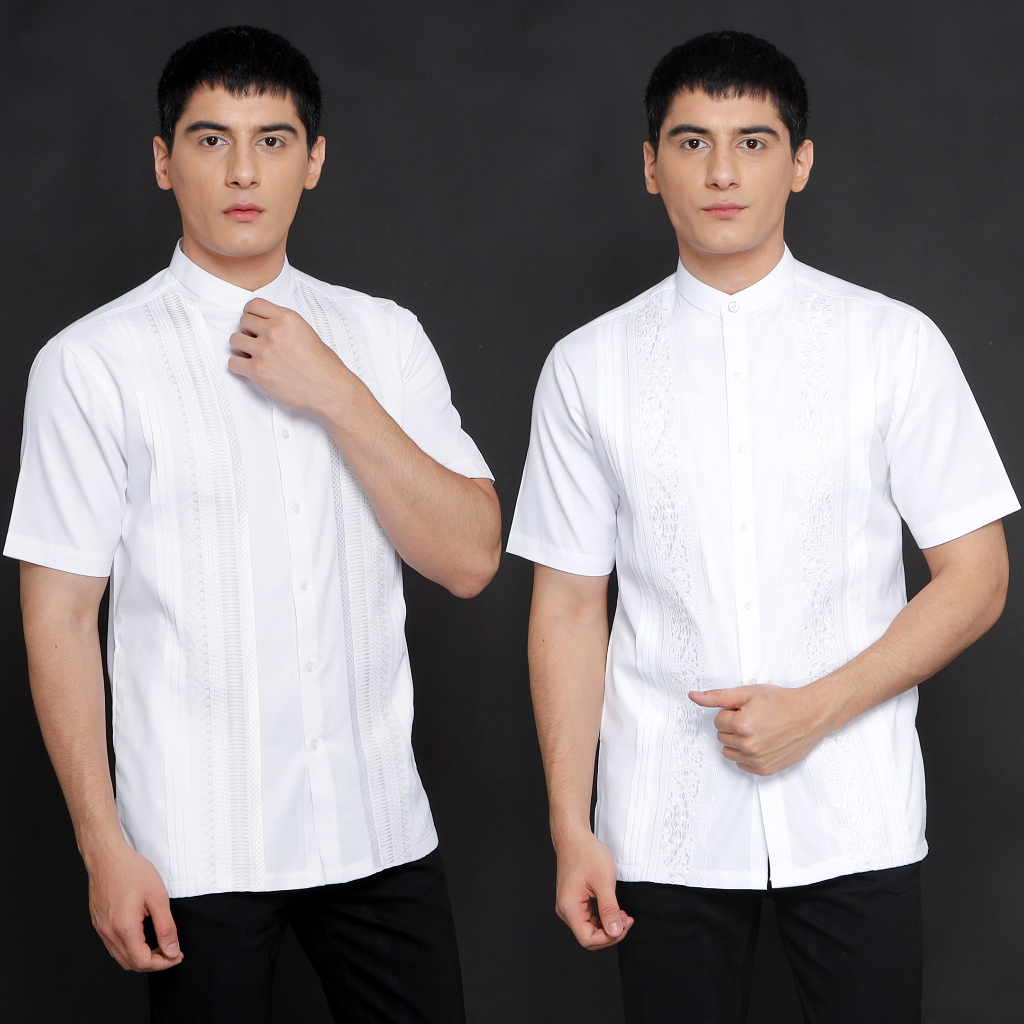 Jual Casella Baju Koko Pria Lengan Pendek Premium Bordir Pleats Design ... Jual Casella Baju Koko Pria Lengan Pendek Premium Bordir Pleats Design ...