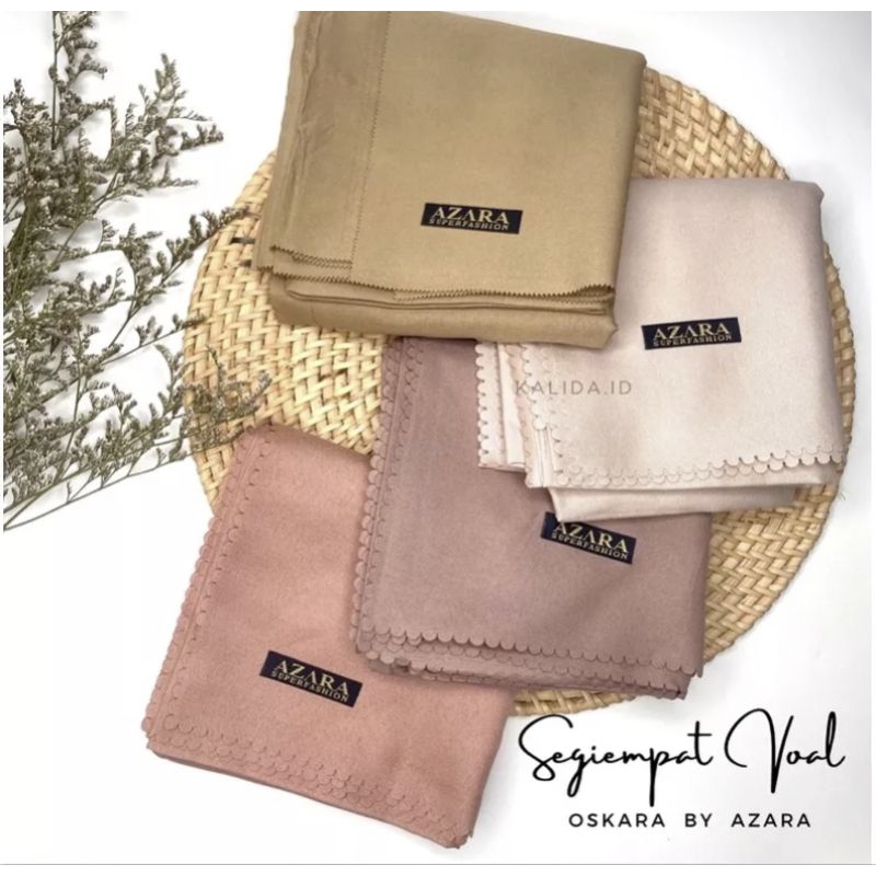 Jual Azara Polos lc/Azara minimalis Lc/jilbab segi empat azara import ...