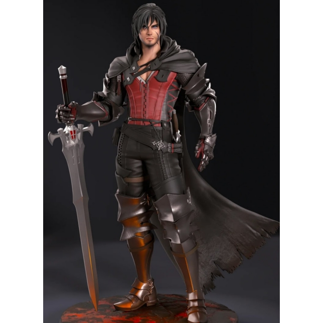 Jual Miniature Figure Clive Rosefield FINAL FANTASY XVI 1/64 HO diorama ...