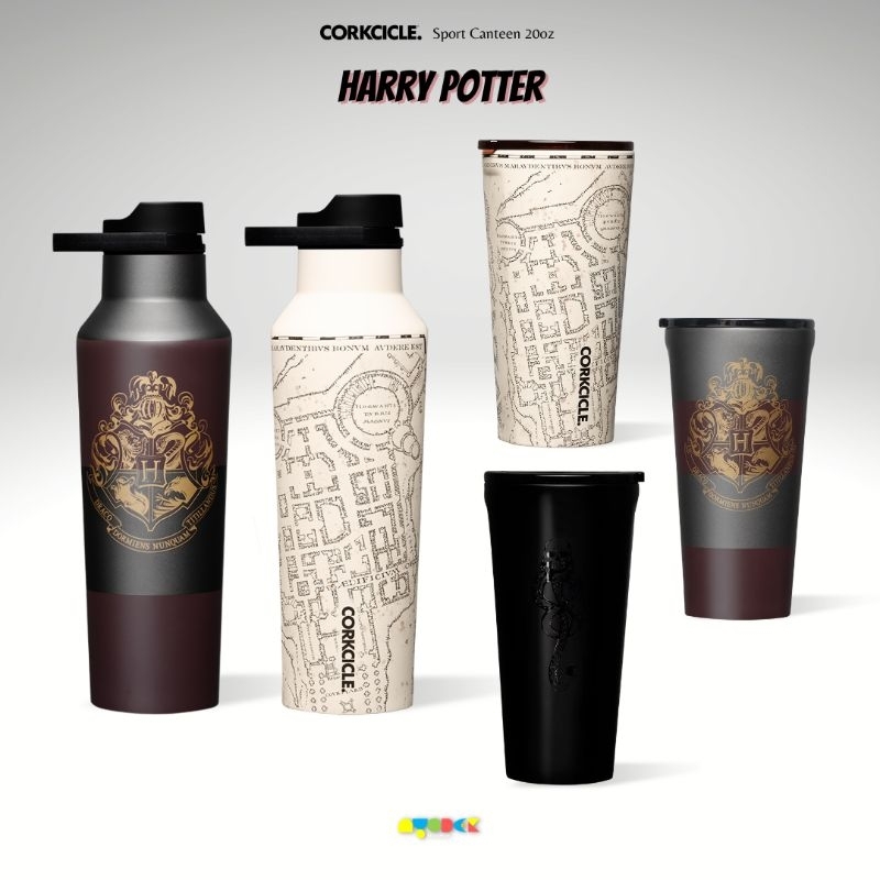 Jual CORKCICLE® Harry Potter Sport Canteen 20oz - Marauder's Map ...