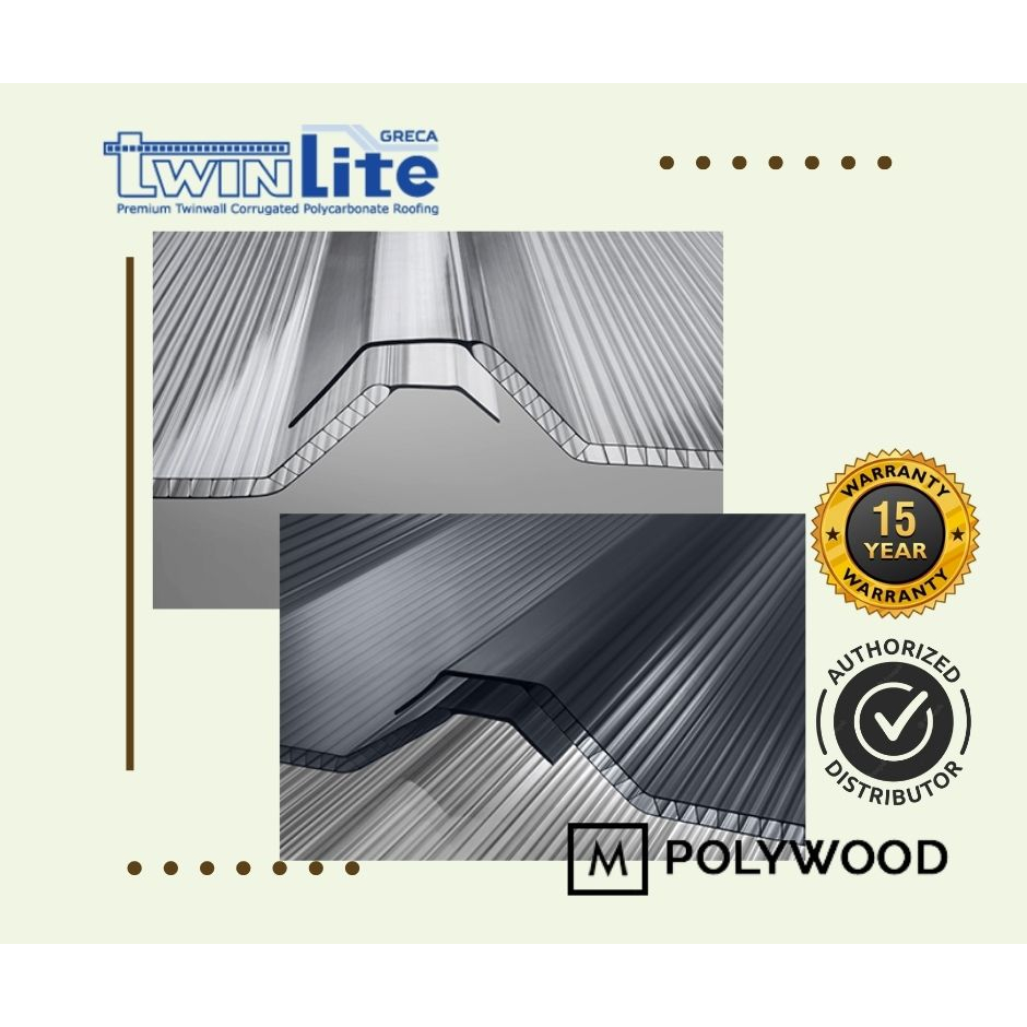 Jual Twinlite Greca Atap Polycarbonate | Shopee Indonesia