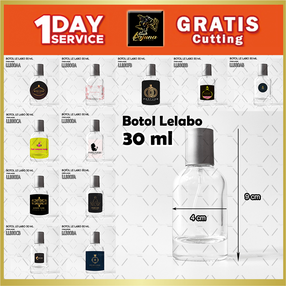 Jual Stiker Botol Parfum LeLabo 30 ml Parfume Sticker Label Custom Le ...