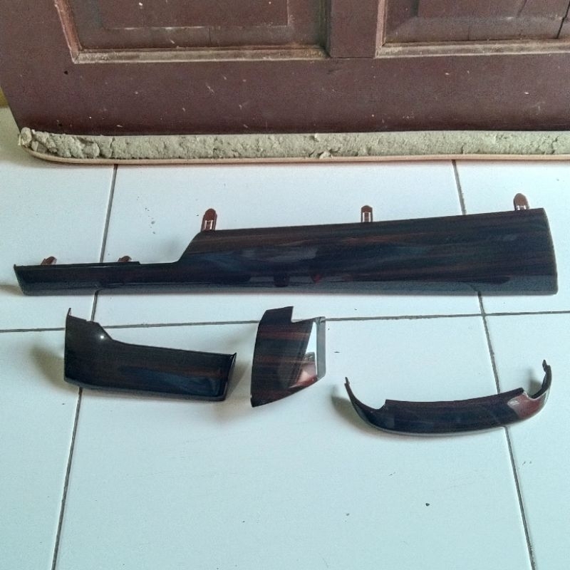Jual panel wood panel dashboar innova reborn venturer set4 originl ...