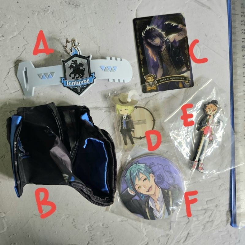 Jual official merch twisted wonderland mix ignihyde leona ace floyd ...