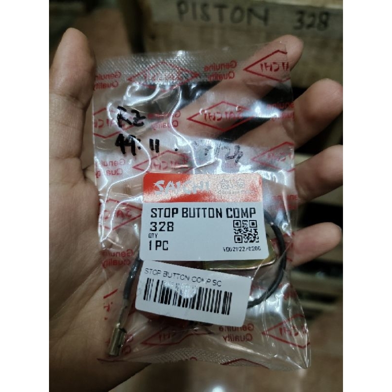 Jual Stop Button Comp 1 Kabel Mesin Pemotong Rumput 328 SAICHI | Shopee Indonesia