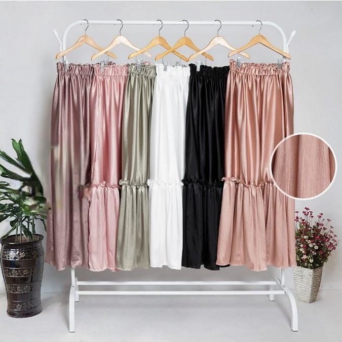 Jual ROK SUSUN SHIMMER rok shimmer elegan rok keling bawahan wanita ...