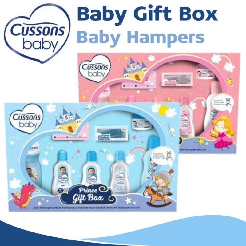 Jual Cussons Baby Gift Set Box BOX BESAR Hadiah Hampers | Shopee Indonesia