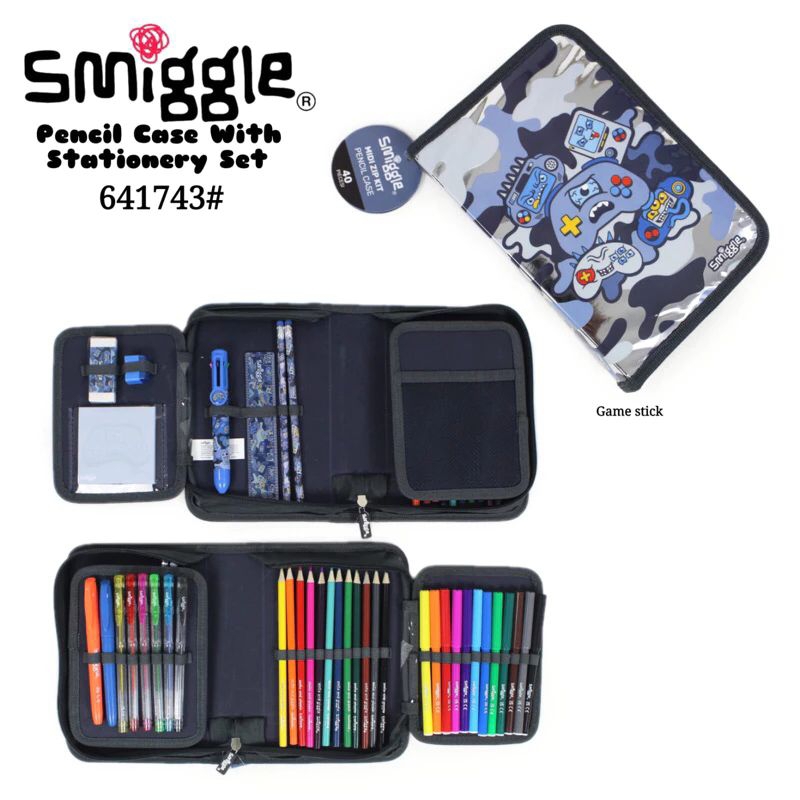 Jual SMIGGLE ZIP IT / SMIGGLE STATIONERY SET / PENSIL SET | Shopee ...