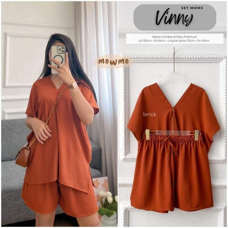 Jual Set Vinny Cringkle Airflow | Setelan Nina Square Jumbo Hotpants ... Jual Set Vinny Cringkle Airflow | Setelan Nina Square Jumbo Hotpants ...