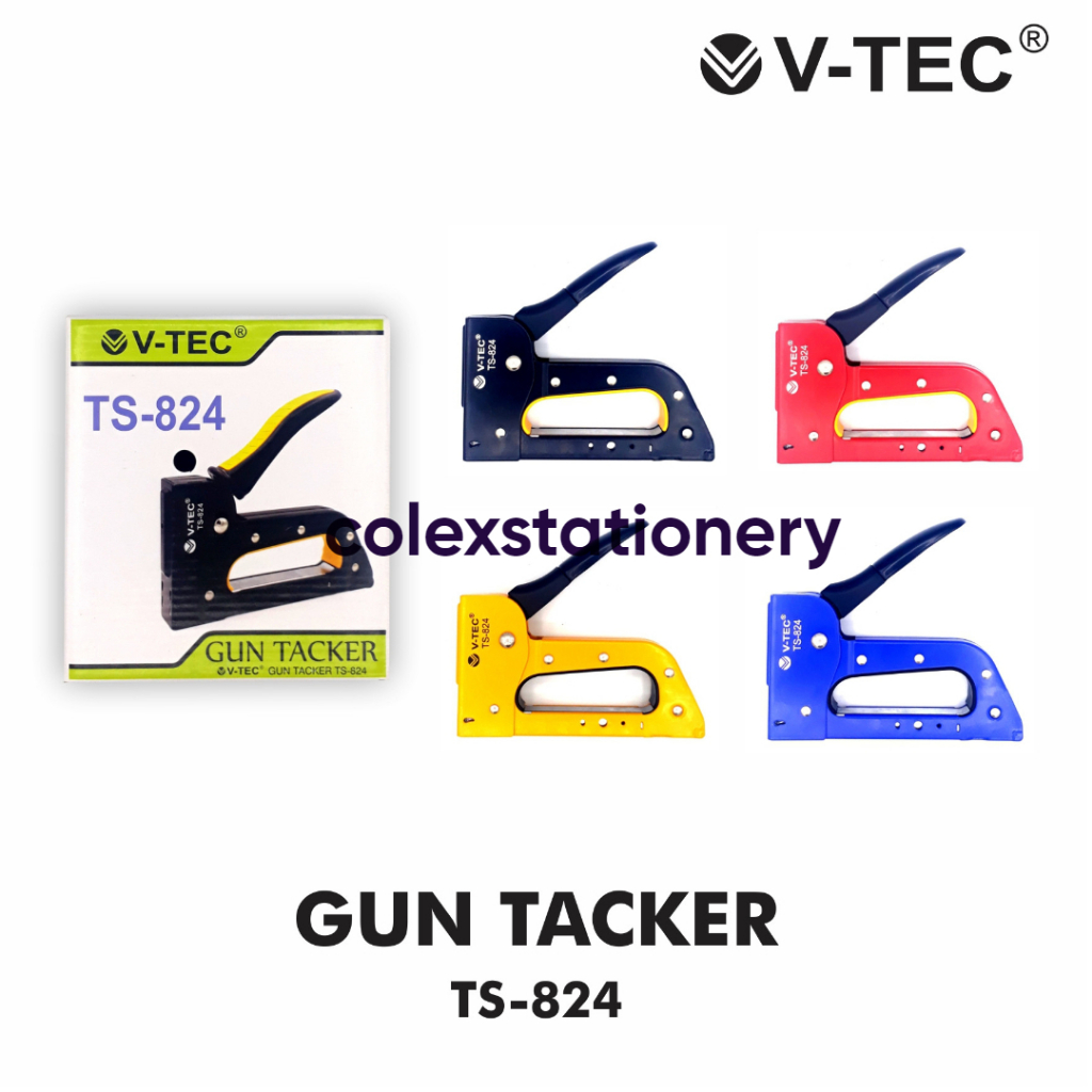 Jual TS- Stapler Tembak Gun Tacker Vtec Original Guntacker / Alat ...