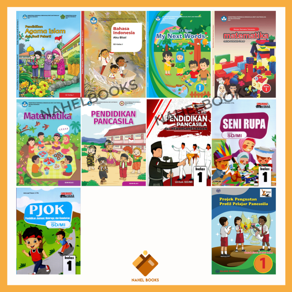 Jual BUKU PAKET KURIKULUM MERDEKA SD KELAS 1 (KURIKULUM PENGGERAK / KURIKULUM MERDEKA ...