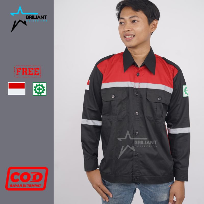 Jual Wearpack Safety Murah Seragam Kerja Proyek Tambang Pabrik | PDH ...