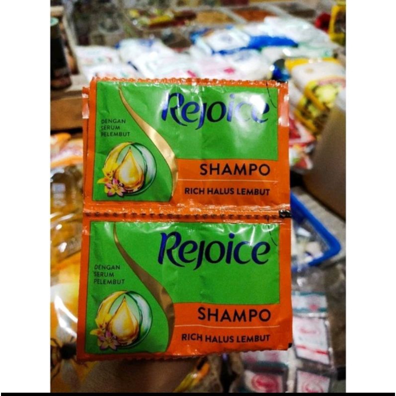 Jual SHAMPO REJOICE SHAMPO & REJOICE HIJAB RENCENG ISI 12 SACHET ...