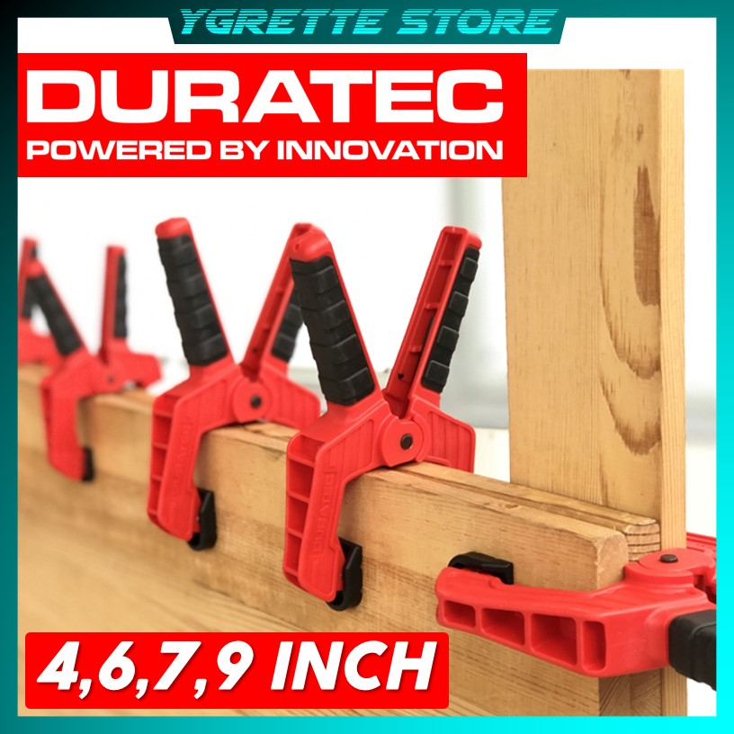 Jual YGRETTE - DURATEC Klip Jepit Kayu Spring Clamp Strong Wood ...