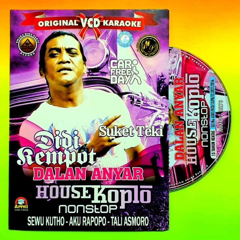 Jual TERLARIS KASET VCD ORIGINAL LAGU DIDI KEMPOT TERBARU BISA KARAOKE | Shopee Indonesia