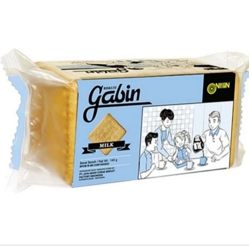 Jual gabin nissin biskuit rasa susu / Biskuit Gabin Rasa Susu | Shopee ...