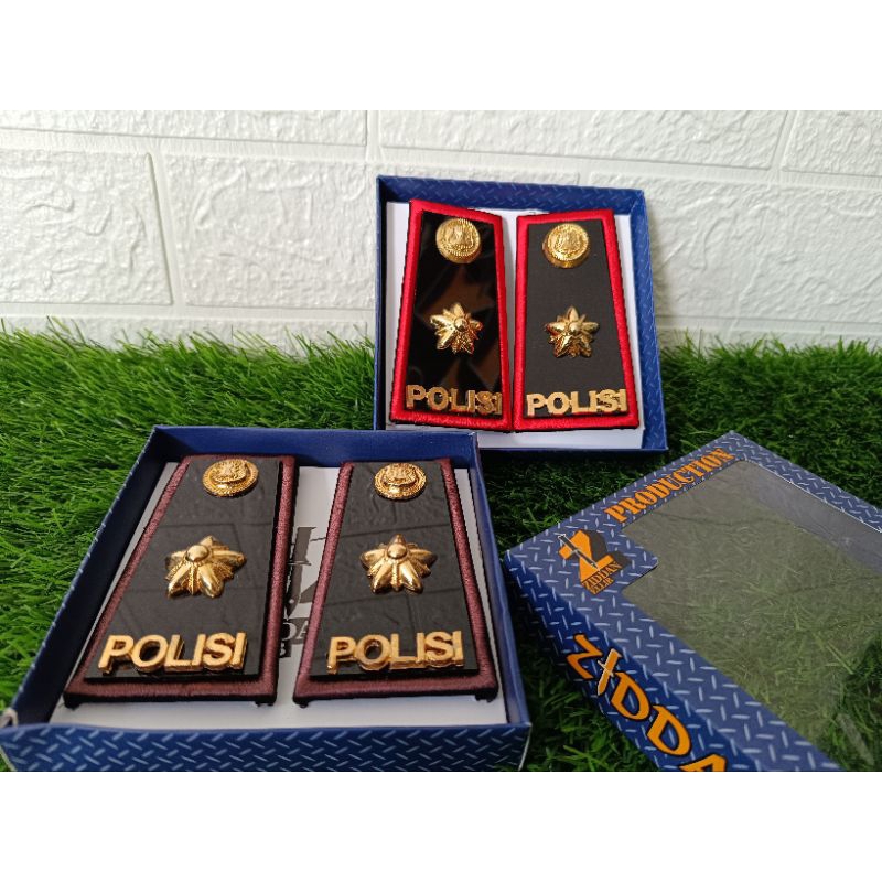 Jual Pangkat PDH KOMPOL / Pangkat PDH Kompol POLRI / Pangkat PDH ...