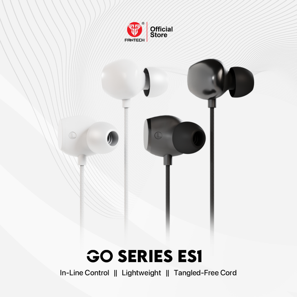 Jual Fantech Earphone Go Wired Earbuds ES1 ES2 ES3 ES4 | Shopee Indonesia